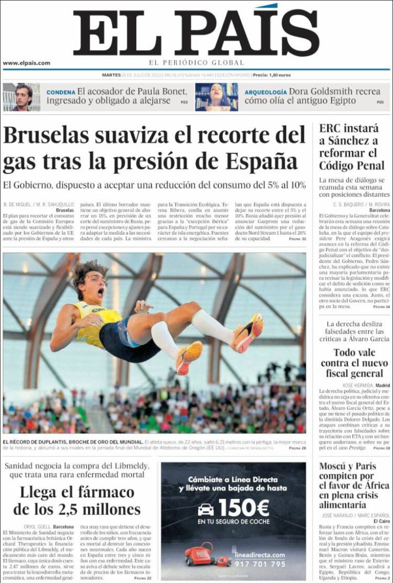 Así abren los principales periódicos del mundo - CABLENOTICIAS
